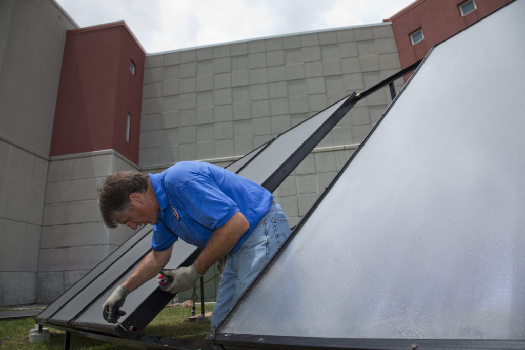 New solar panels to heat water at Douglas County Jail | News, Sports ...